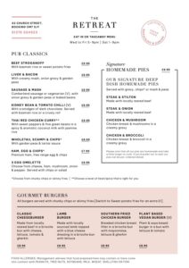 Restaurant – The Retreat